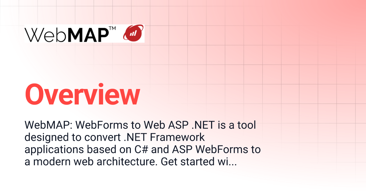 Overview | WebMAP Documentation | Mobilize.Net Overview | WebMAP Documentation | Mobilize.Net